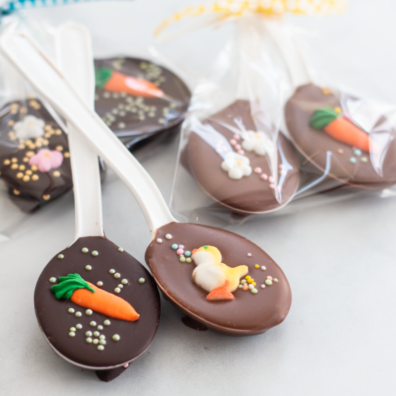 DUO Cuillères chocolat chaud | Pâques | DouceSoeur